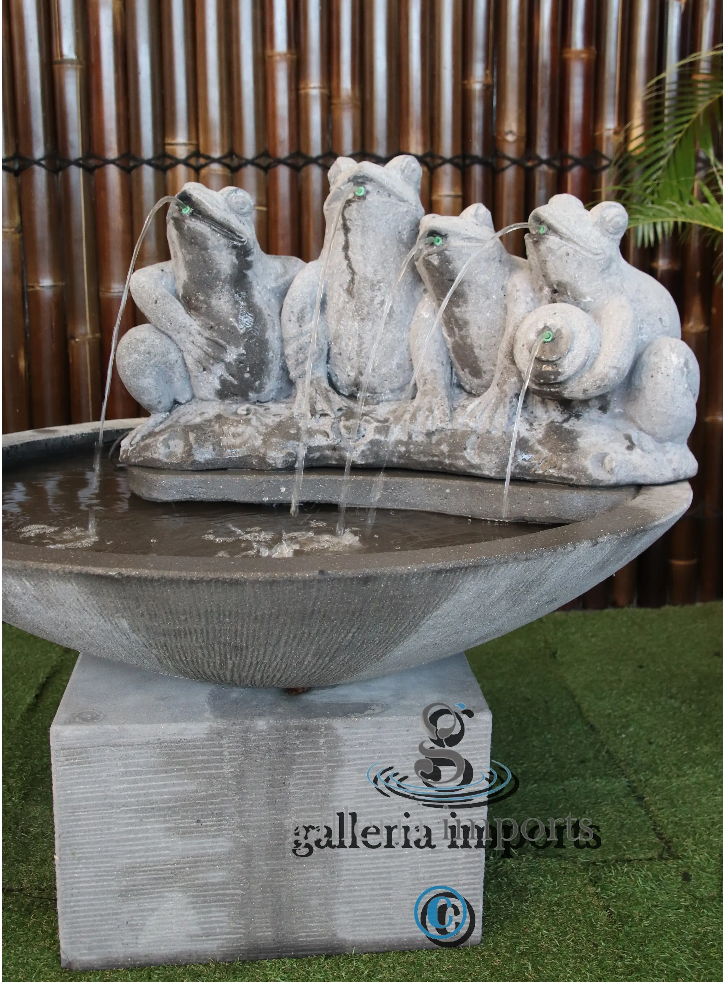 FROG IN THE POND FOUNTAIN - Discover Outdoor Water Fountains for Sale ...